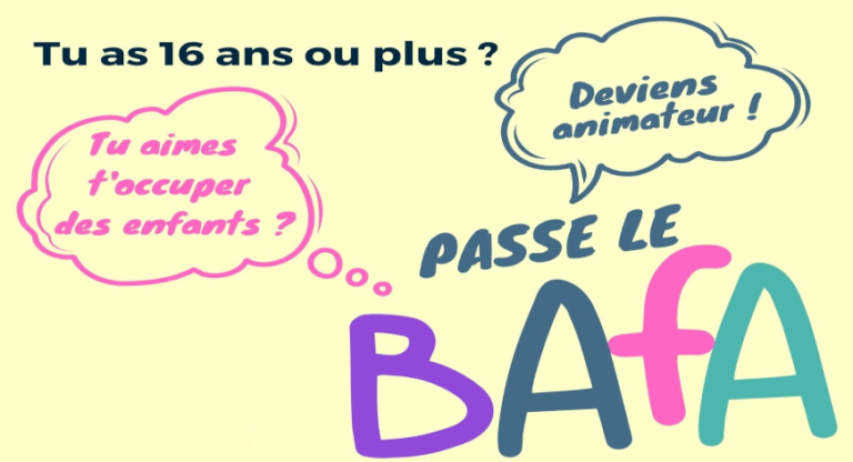 BAFA - Tu as 16 ans ou plus ! - Pôle enfance jeunesse de Landéda